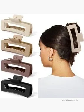 Accessories | Extra Large Hair Claw Clip Strong Hold Oversized Clip For ...